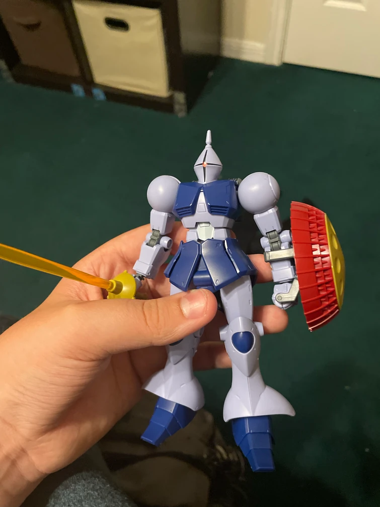 I just finished building my HGUC Gyan! | Fandom