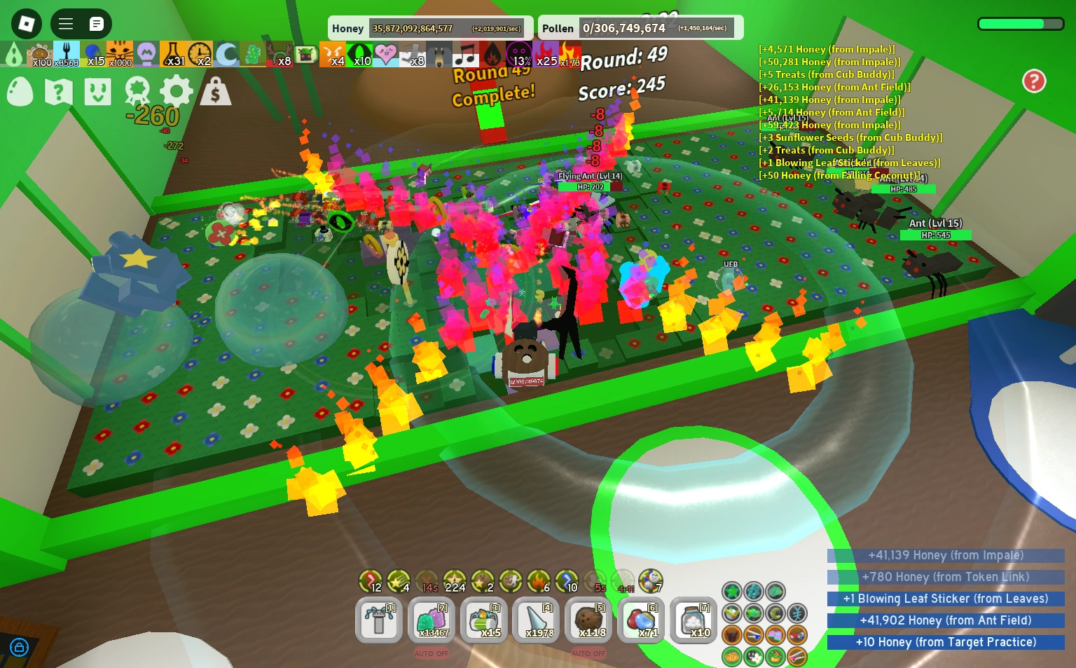 I think this is the first time I have ever seen a Leaf in Ant Challenge ...