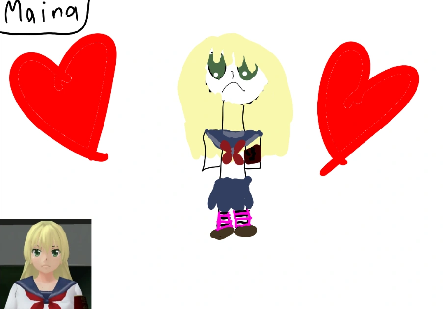Here's Maina that I drew! | Fandom