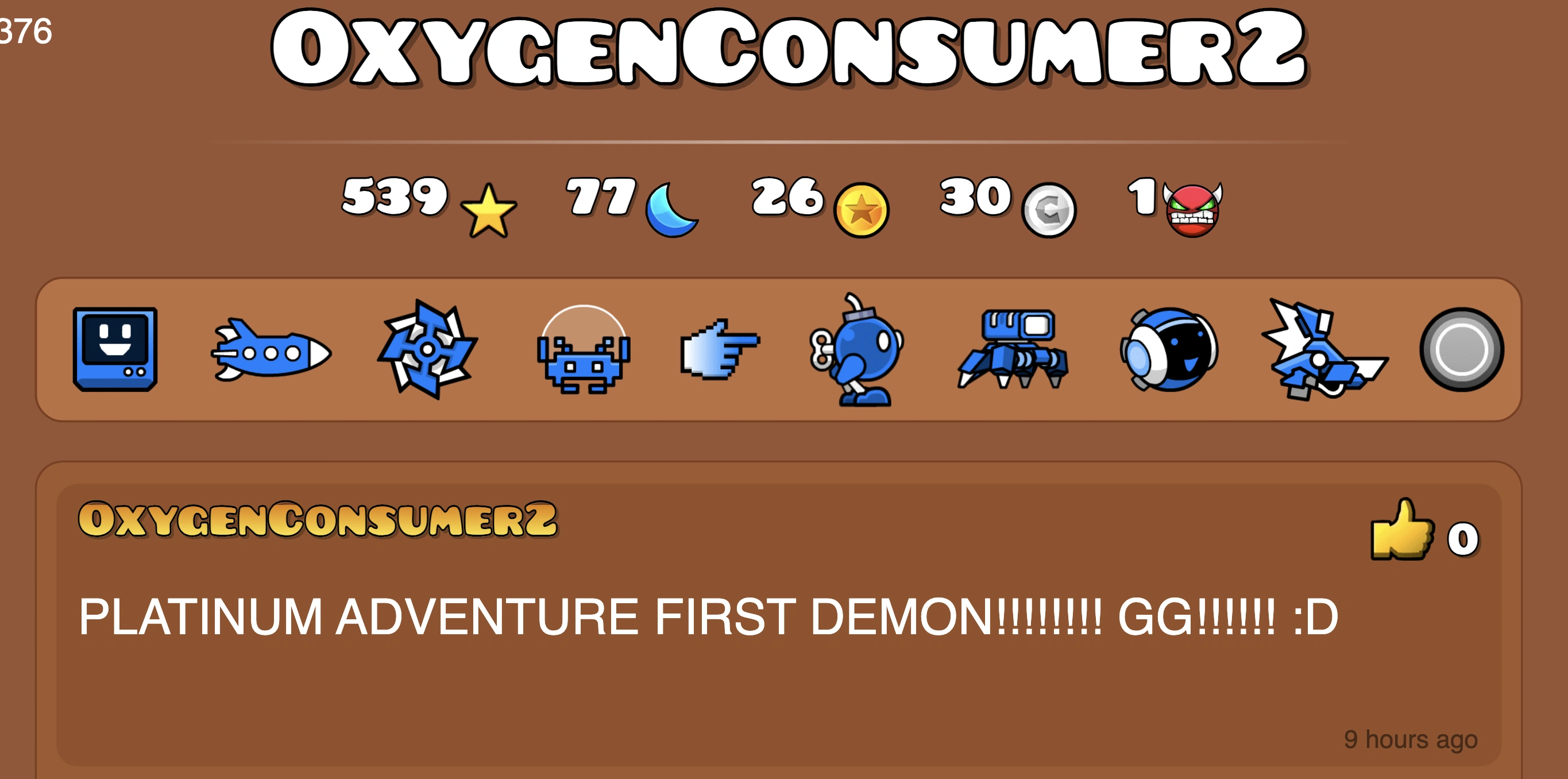 Platinum Adventure beaten! First demon! :) | Fandom