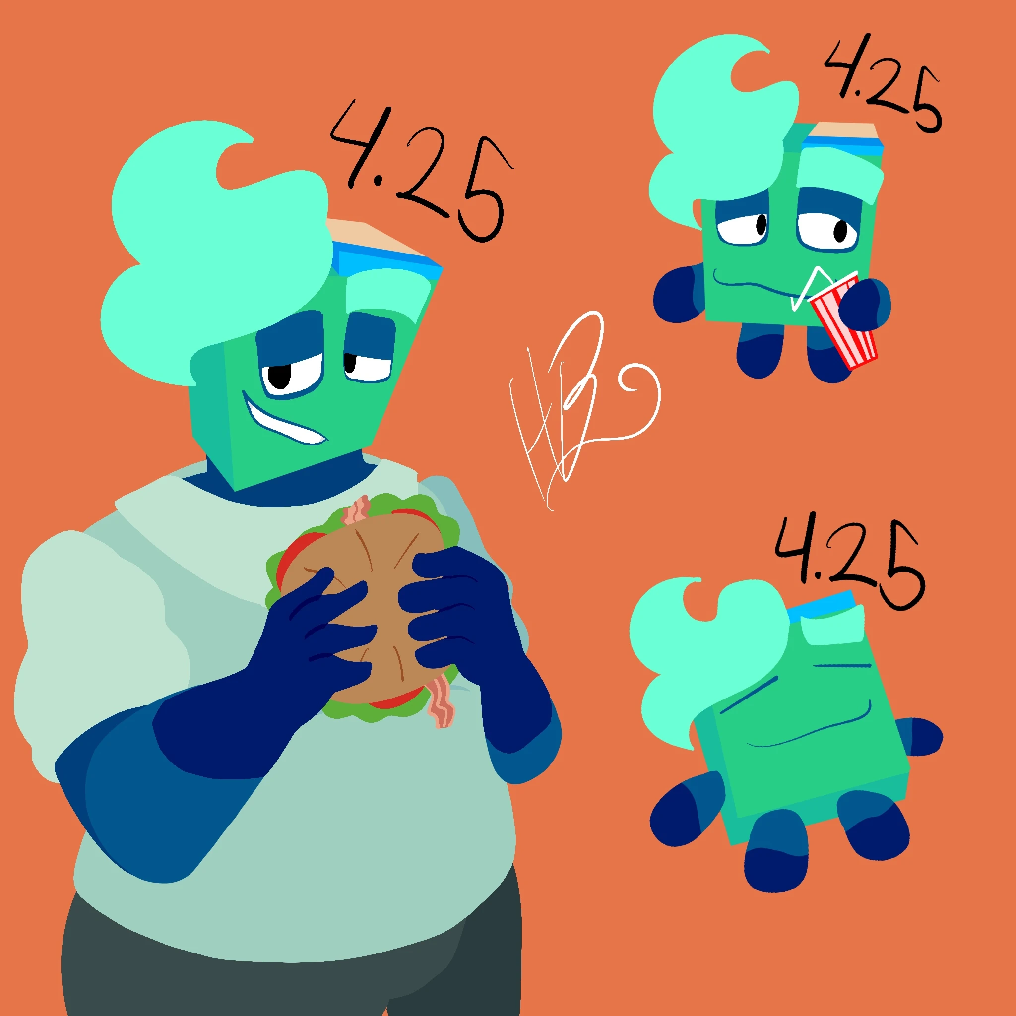 4.25 hehehe | Fandom