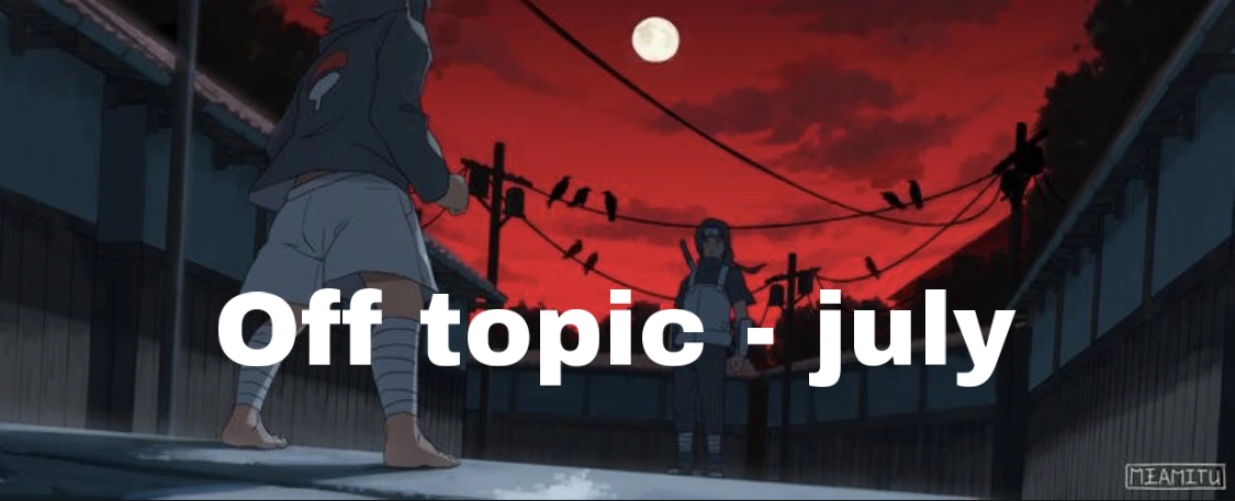 OFF TOPIC THREAD. | Fandom