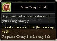 Nine Yang Tablet | 9dragons Wiki | Fandom
