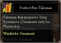 Perfect Fire Talisman | 9dragons Wiki | Fandom