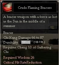 Crude Flaming Bracers | 9dragons Wiki | Fandom