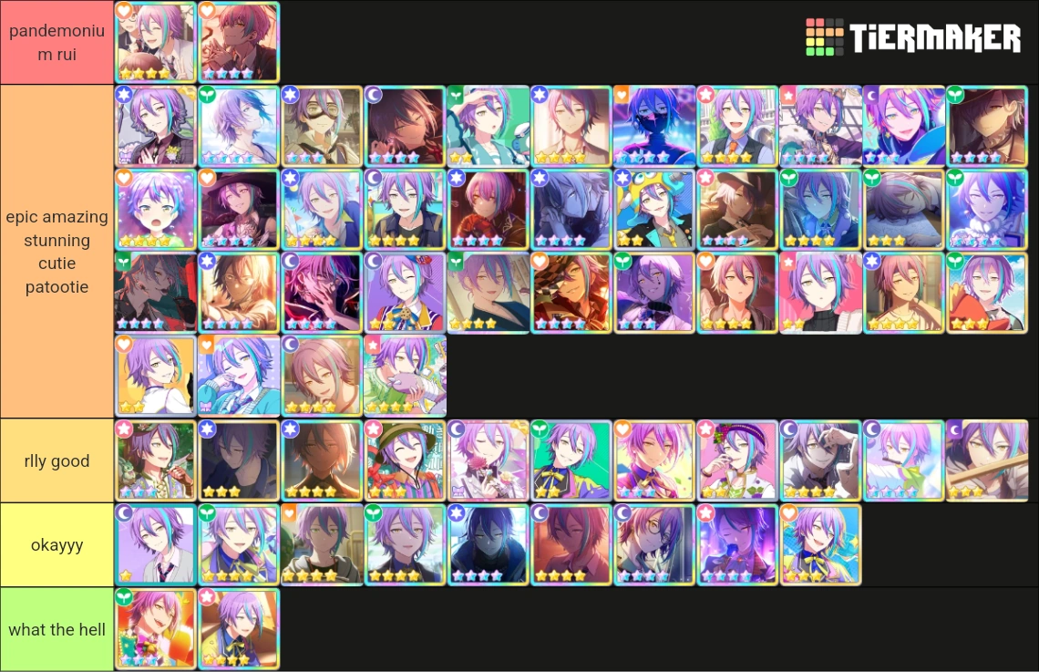 my rui card prefs heh | Fandom