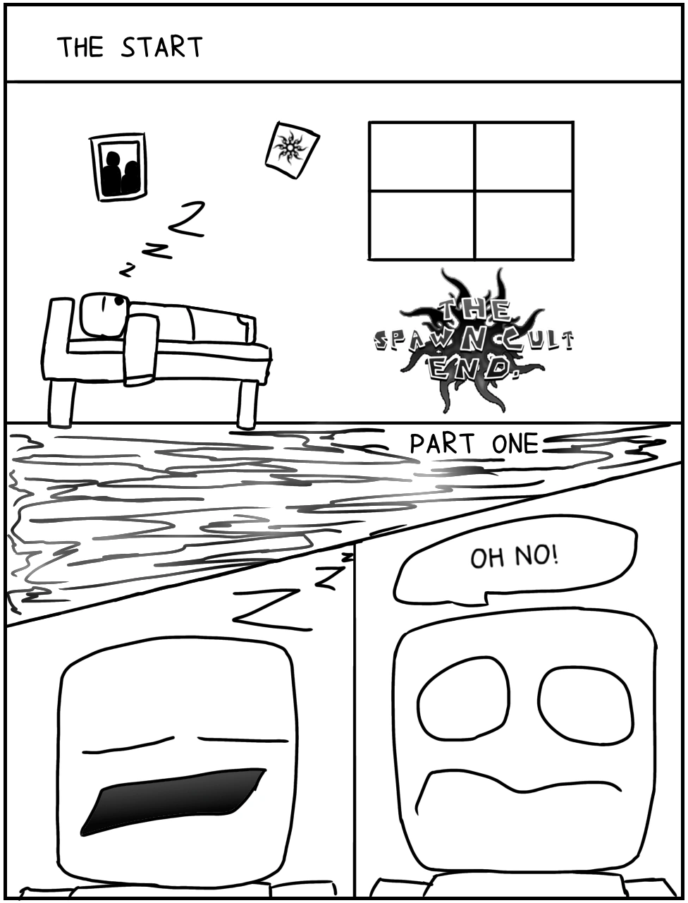 First look into page 1 of the spawn cult end! | Fandom