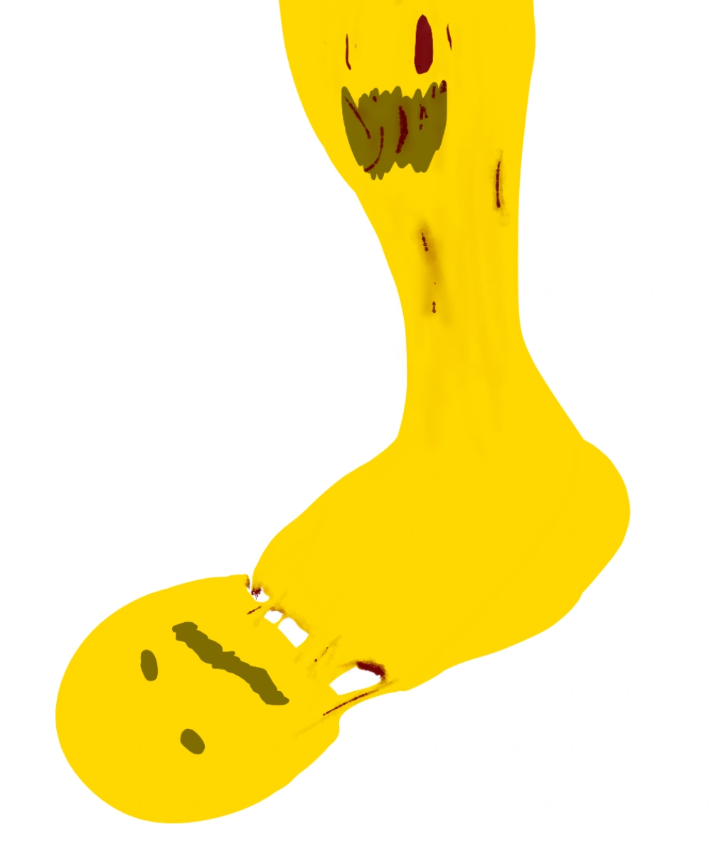 "noooo u can't just copy the thing 1982 and turn it into smiley face ...