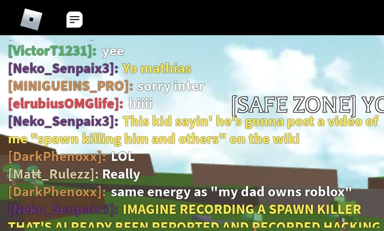 Exploiter/Spawn Killer (ban) | Fandom