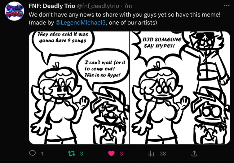 Official FNF Deadly Trio Art (featuring Hyper) | Fandom