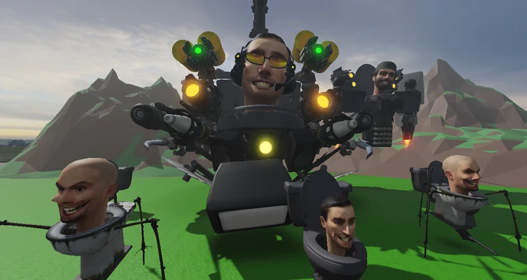 Made some images with Everything Overload Skibidi Toilet and Goober ...