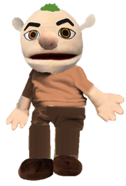 my custom shrek puppet | Fandom