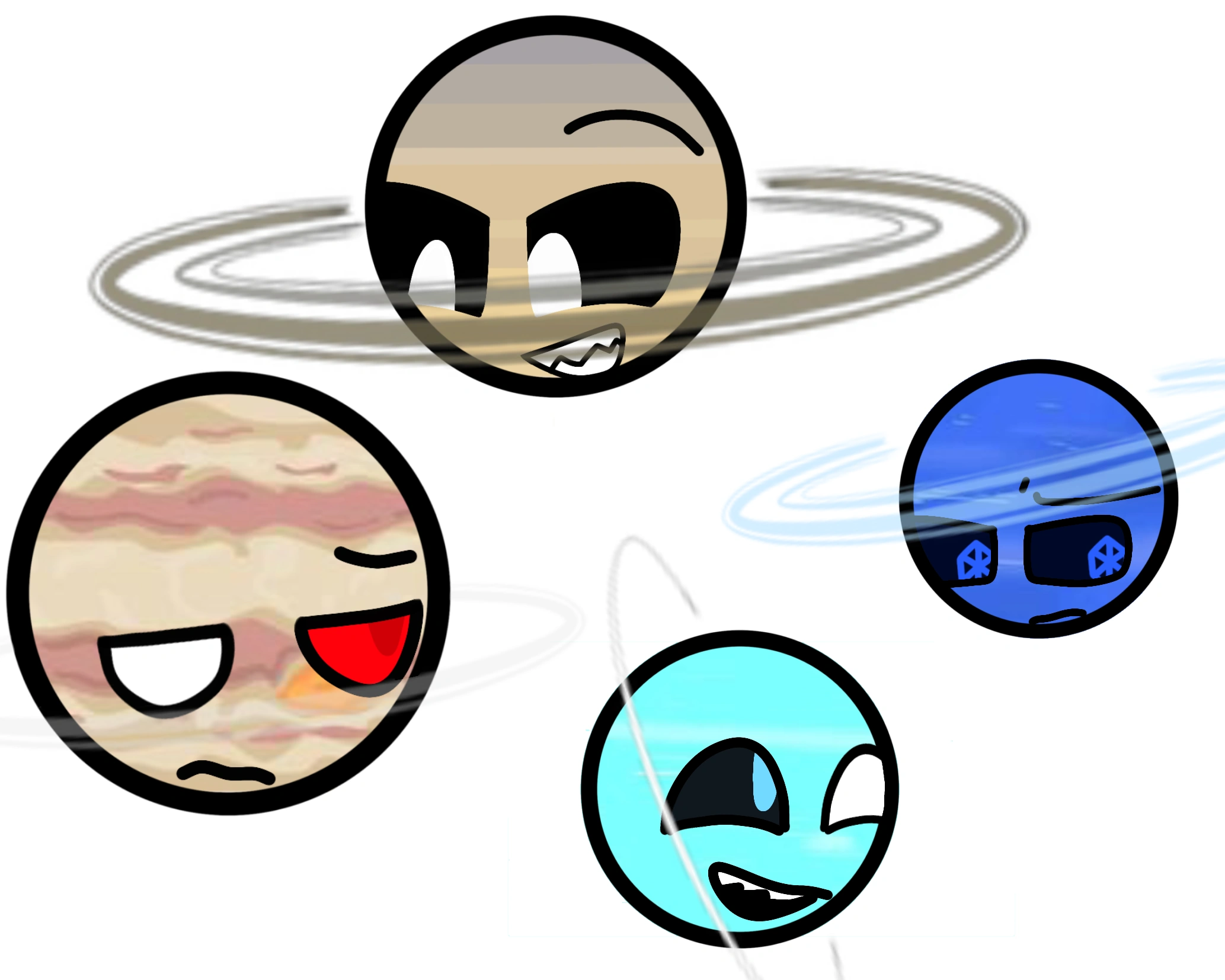 Gas/ice giants designs for my au | Fandom
