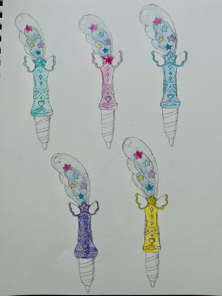 Star Color Pen artwork 💖💜💙💚💛🖊️⭐️ | Fandom