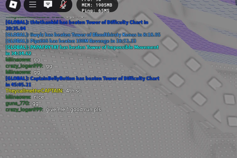 Tower of Difficulty Chart euthanized | Fandom