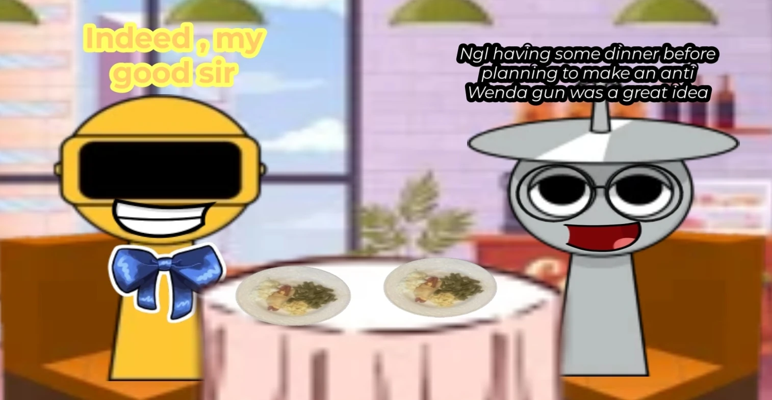 Sprunki Randomness 14 (Clukr and Garnold's fancy dinner) | Fandom