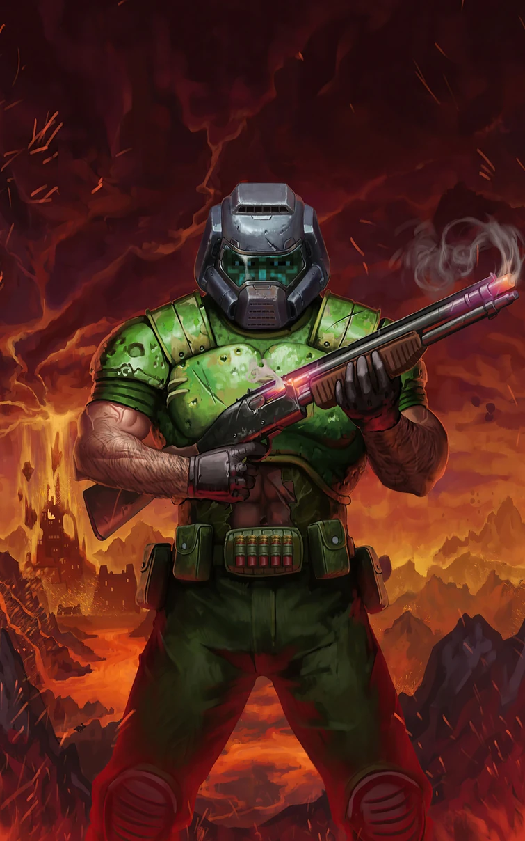 Doom Marine (1993) Concept | Fandom