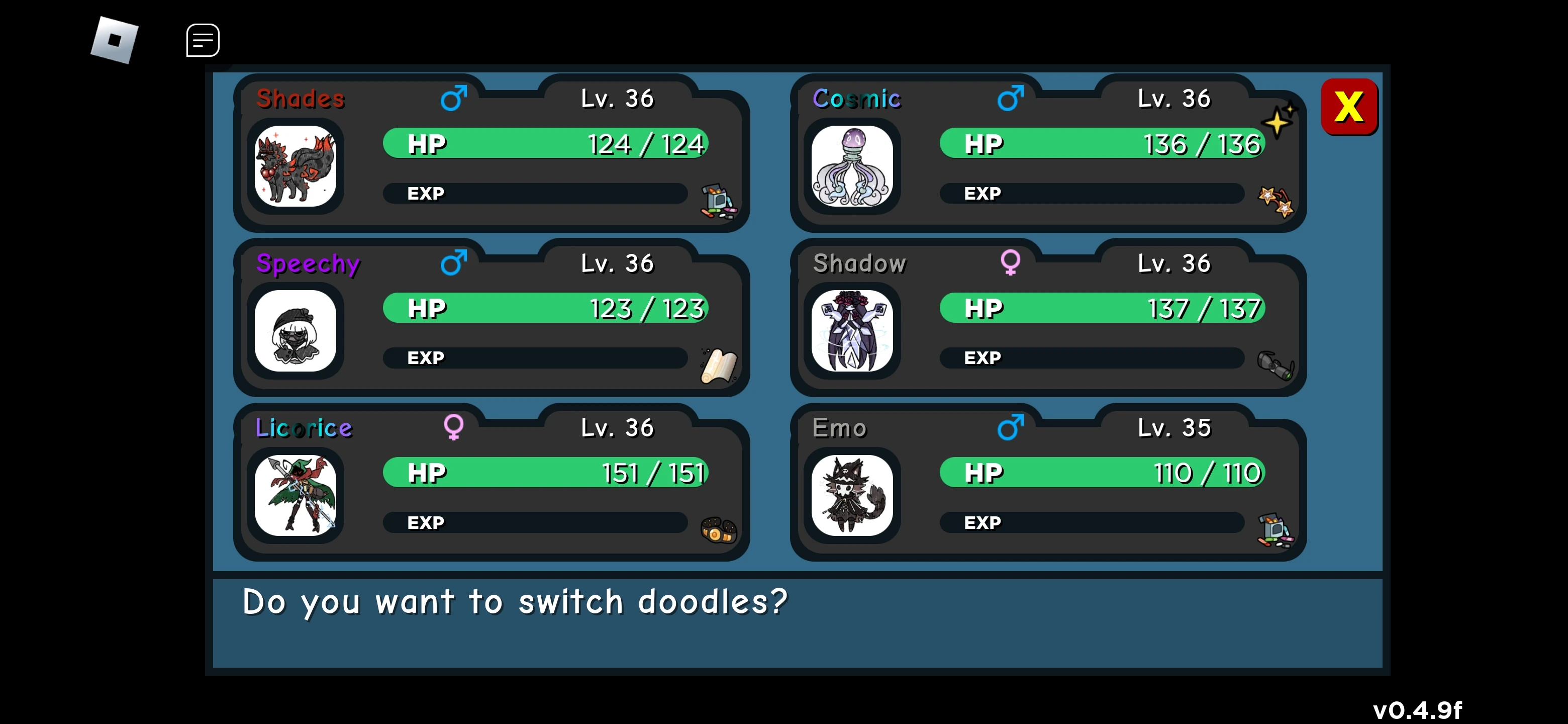 3 dark types and 3 mind types | Fandom