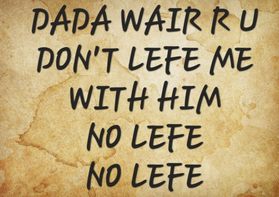 Sleep Well Shelly note | Fandom