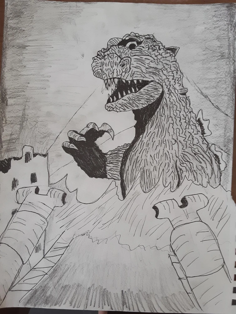 Gojira drawing | Fandom