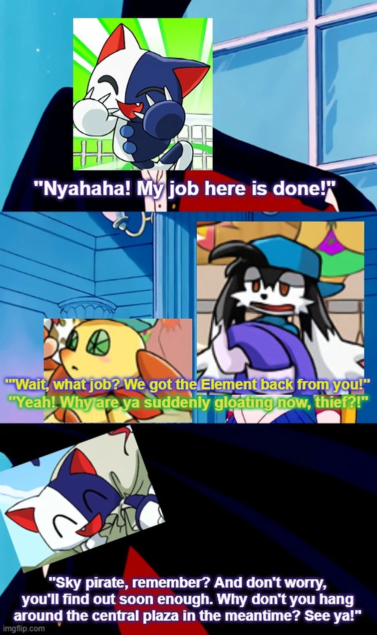 The aftermath of the two Joilant visions of Klonoa 2: Lunatea's Veil in a nutshell, everybody ...