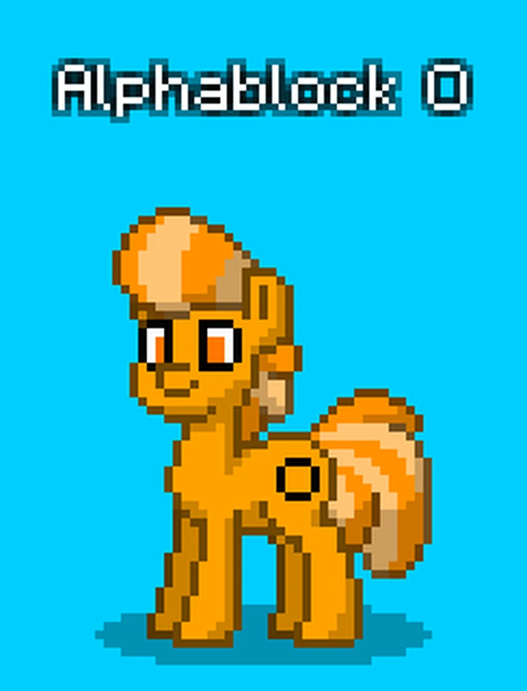 Alphablocks in Pony Town (Part 3) | Fandom