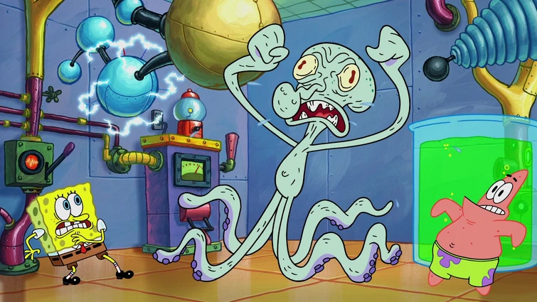 SpongeJohn, a clone of spongebob artificially made in a lab | Fandom