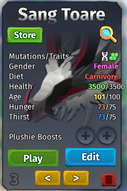 selling Pearl mut female sang toare ! | Fandom