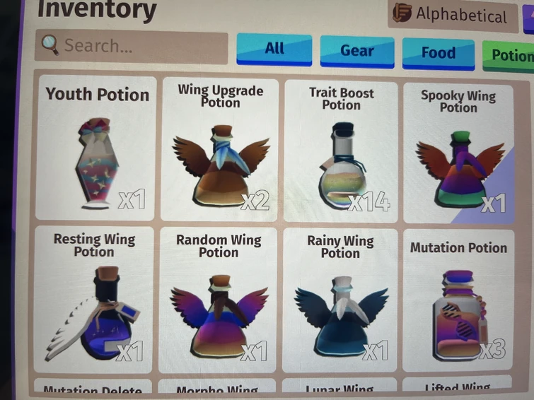 T/S potions/accessories | Fandom