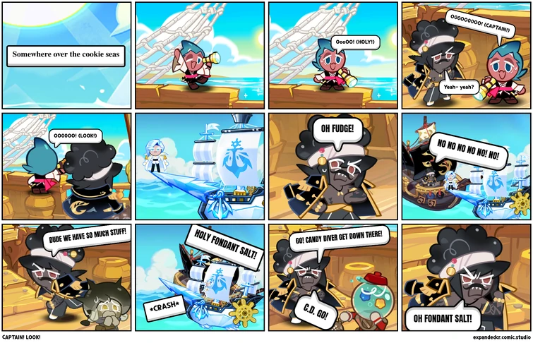 CAPTAIN! LOOK! | Crk comic | Fandom