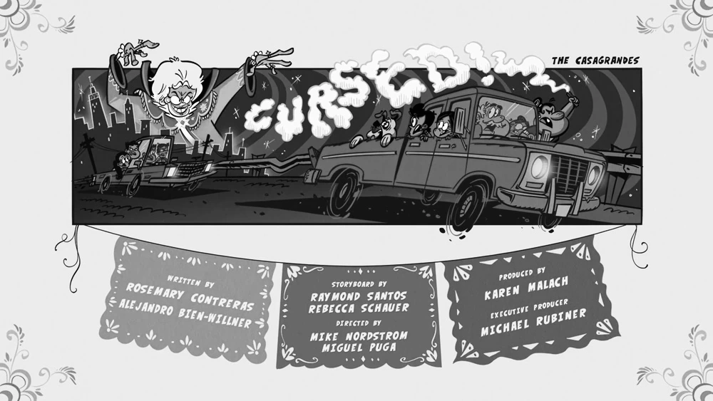Cursed title card in black and white style | Fandom