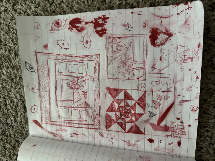 My red pen decided to leak so I used it to take out my anger | Fandom