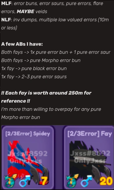 trading/selling errors | Fandom