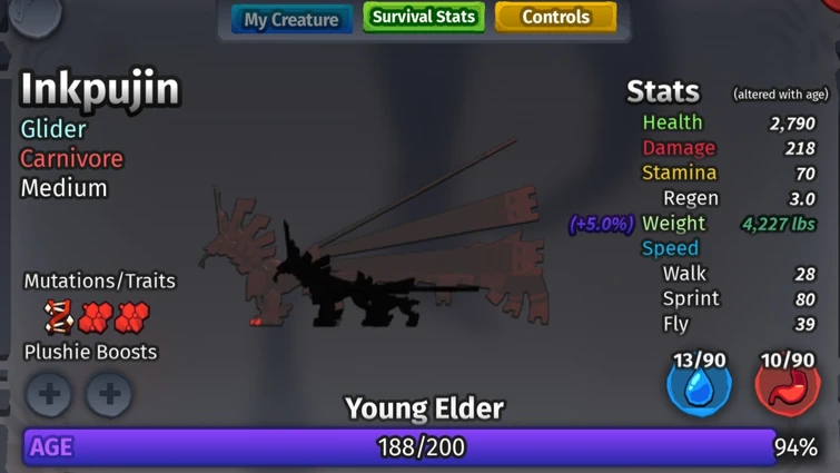 Any offers for a double red (weight and bite) blood moon inkpujin? | Fandom