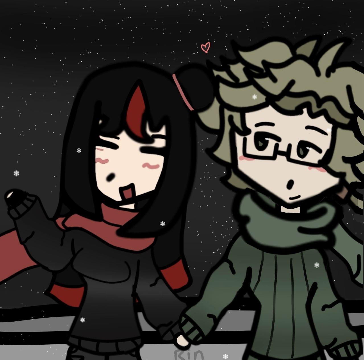Snowy night ️ | Fandom