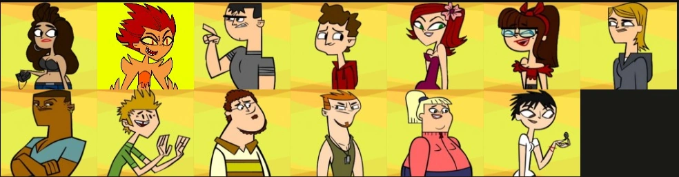 Total Drama Reloaded Cast (Beta Ninearlia's TD Revenge of the Island ...