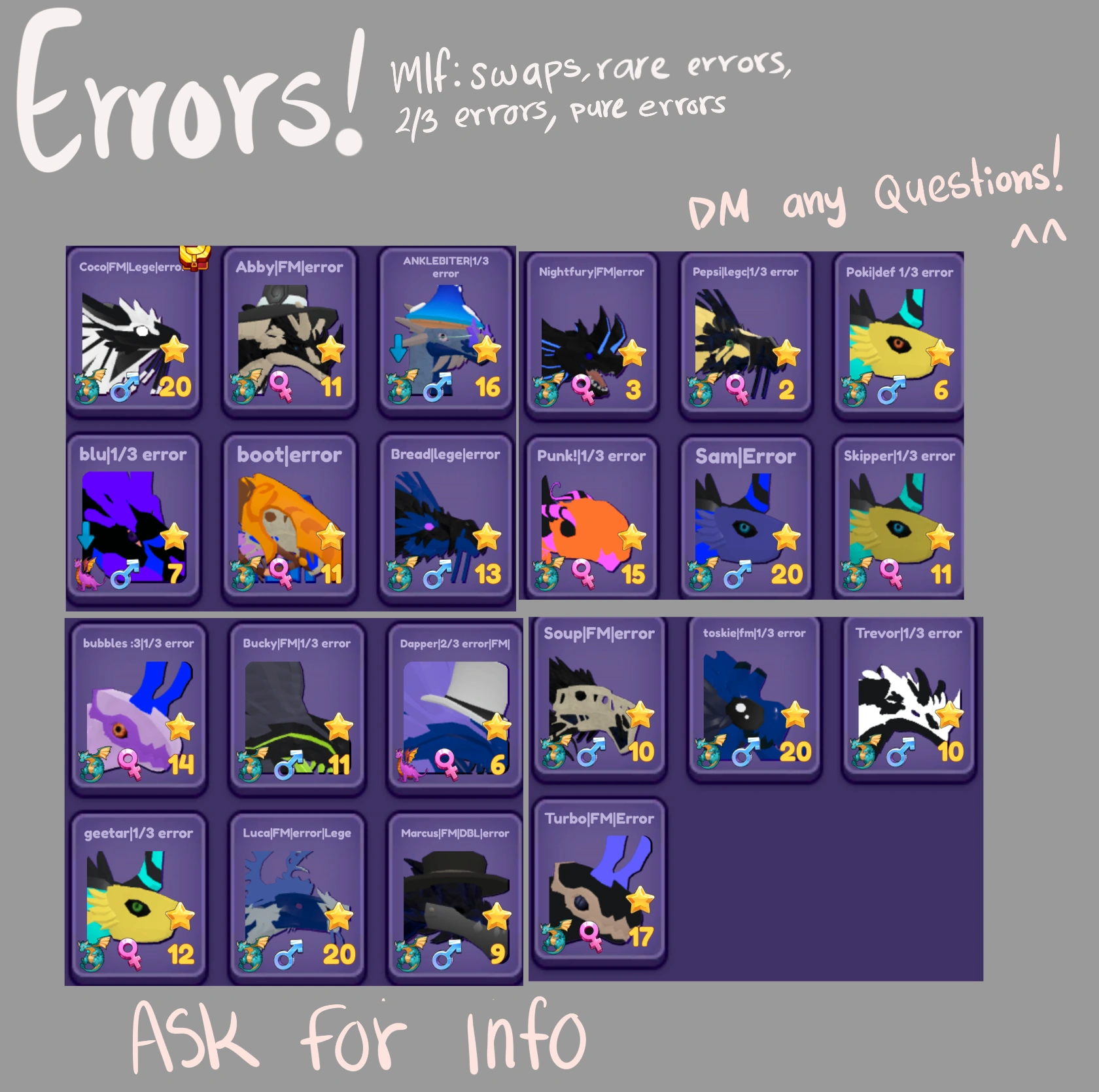 Lf error swaps/maybe coins | Fandom