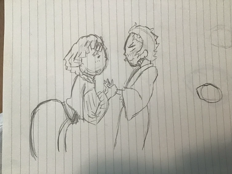 Kny drawings I did at school part 1 | Fandom