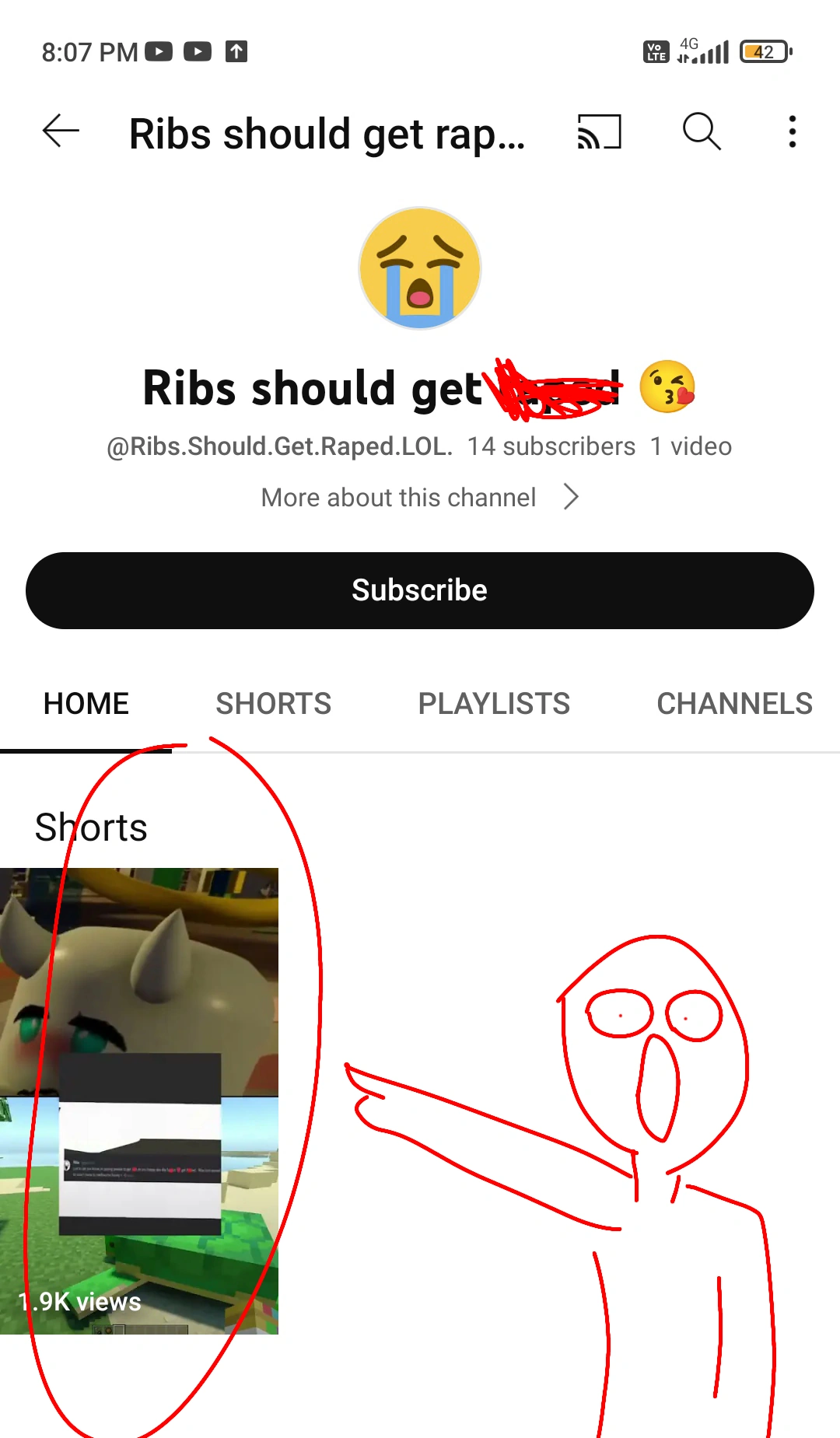 Uhh.. I found this on YouTube while searching for ribs channel ...