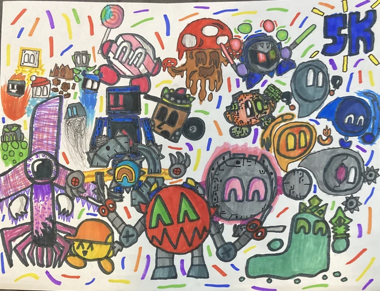 5,000 Posts Art & QnA | Fandom