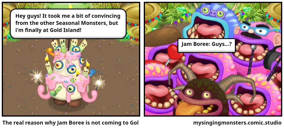 The REAL reason why Jam Boree isn't coming to Gold Island anytime soon ...