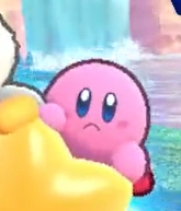 kirby looks very displeased | Fandom