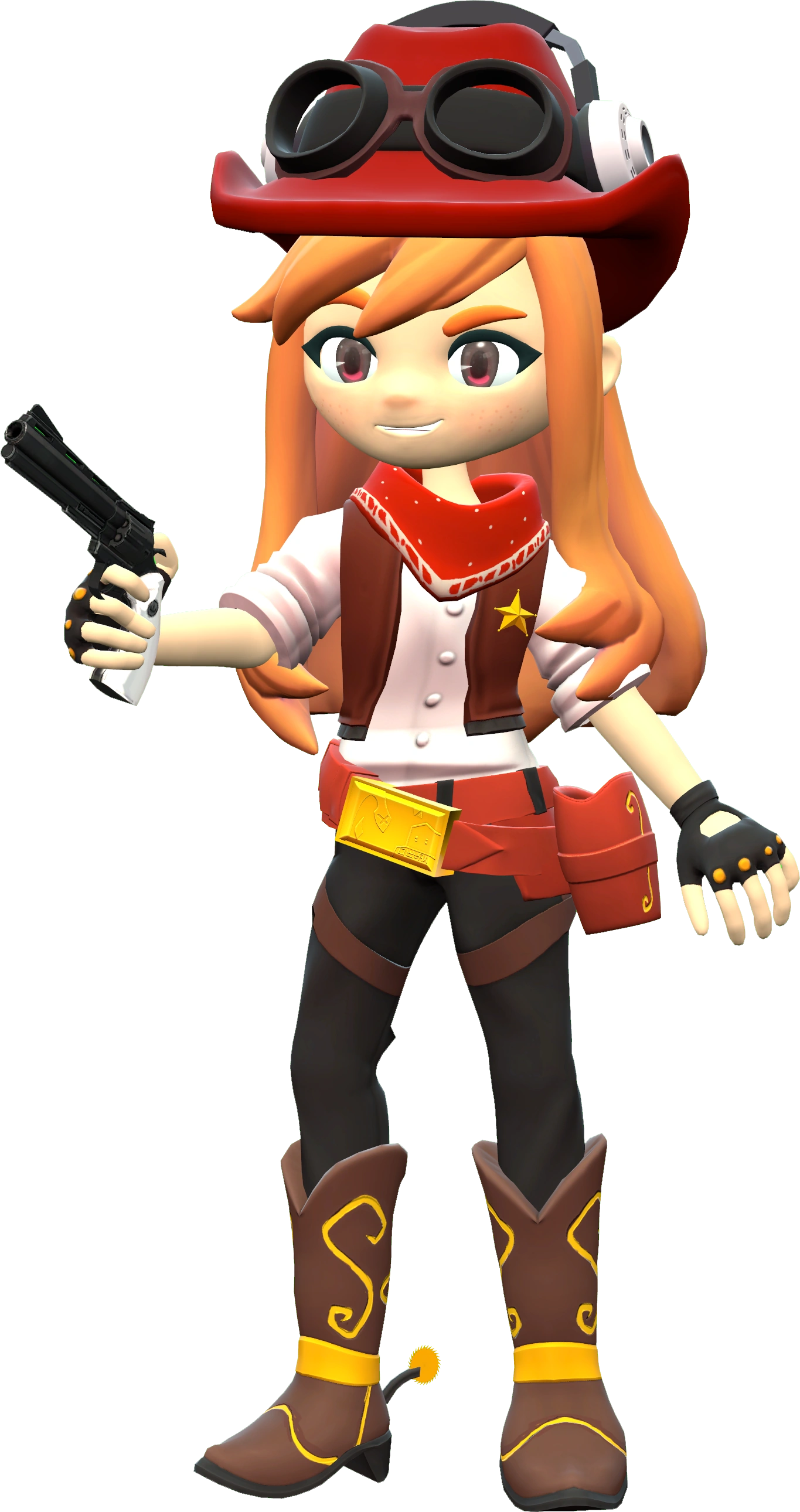 I made a Western Spaghetti Meggy Render! Using AnEyeArtist's Western ...