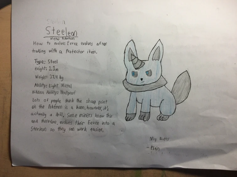 New Eeveelution Day 4: Steel | Fandom