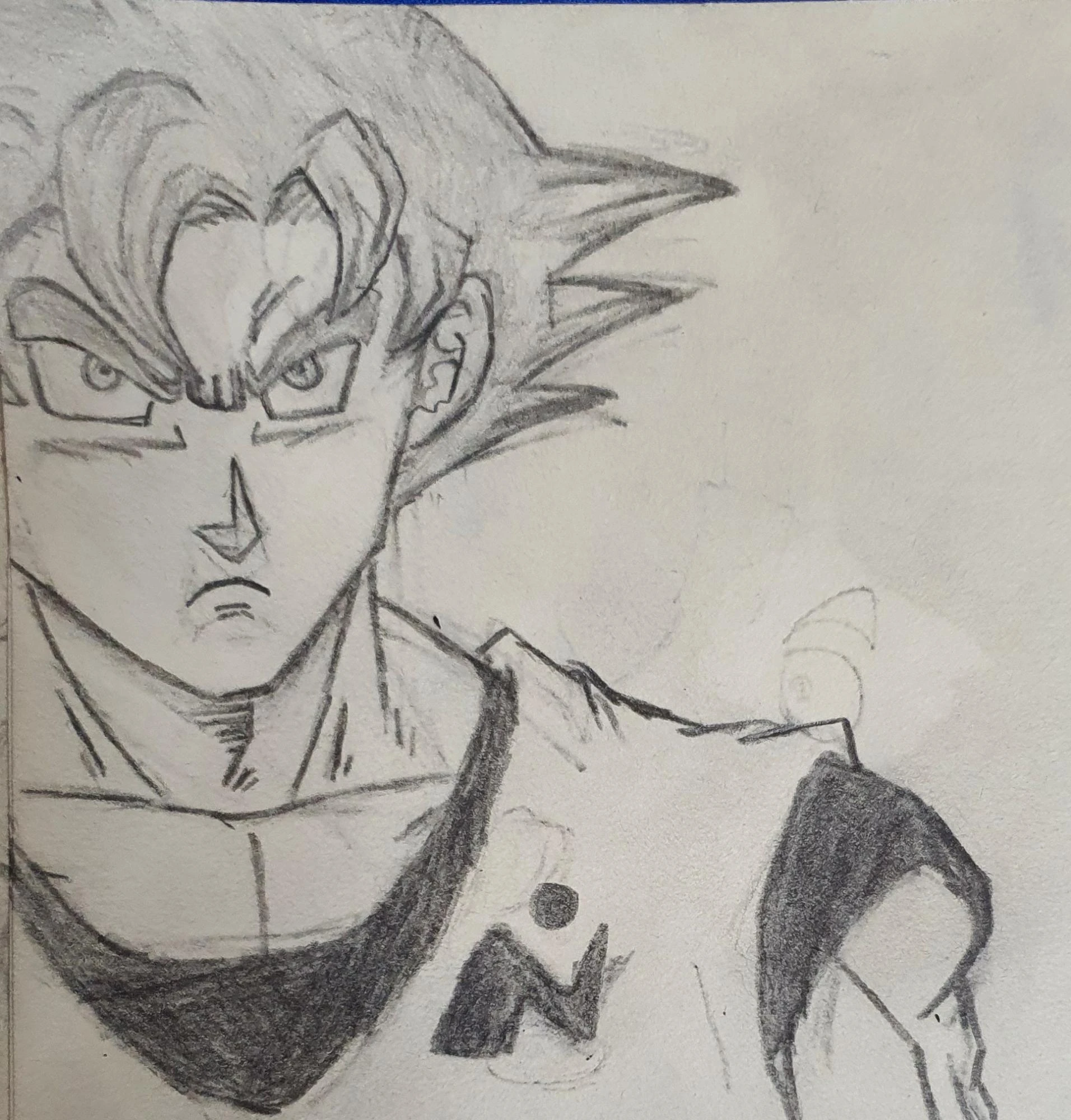 Super Saiyan God Goku drawing :D | Fandom