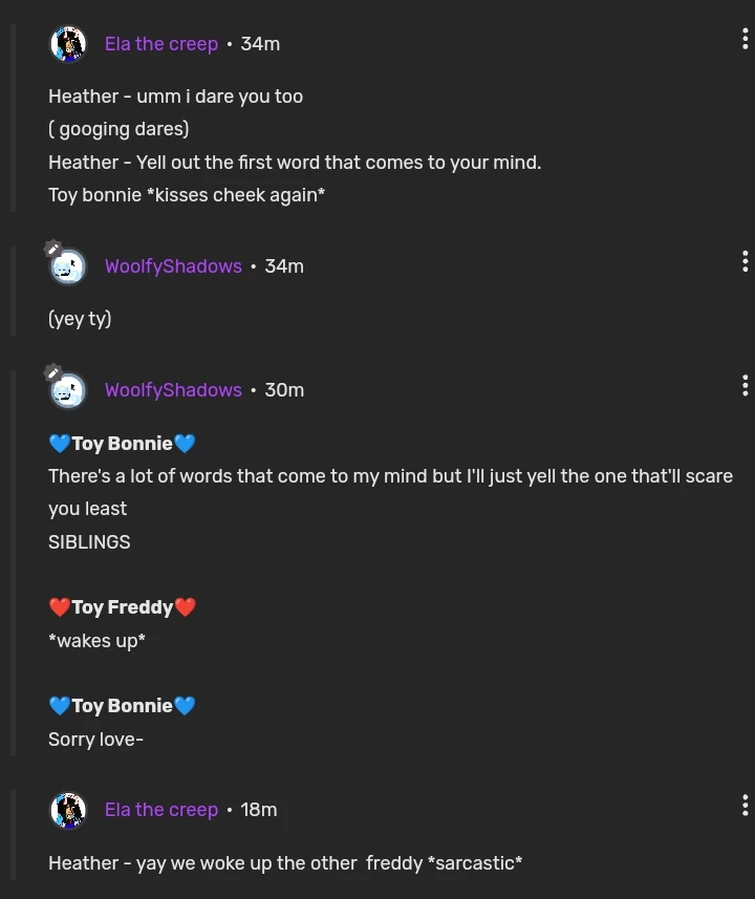 Toy Bonnie POV: Oops, forgot he was sleeping | Fandom