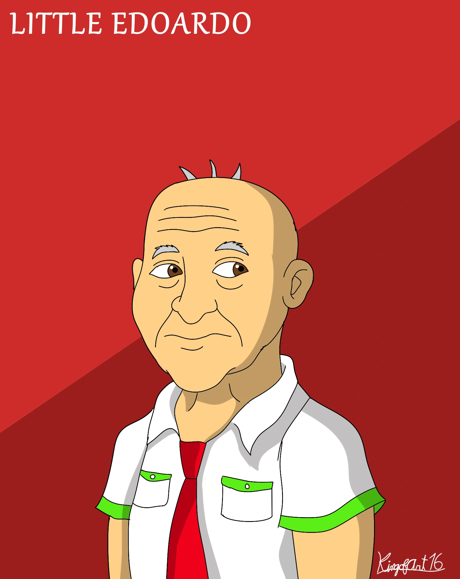 How does my version of Little Edoardo look? I had just added it onto ...