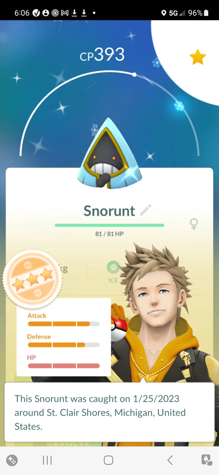 Back to back 4th Shiny Female Snorunt and XXL Snorunt | Fandom