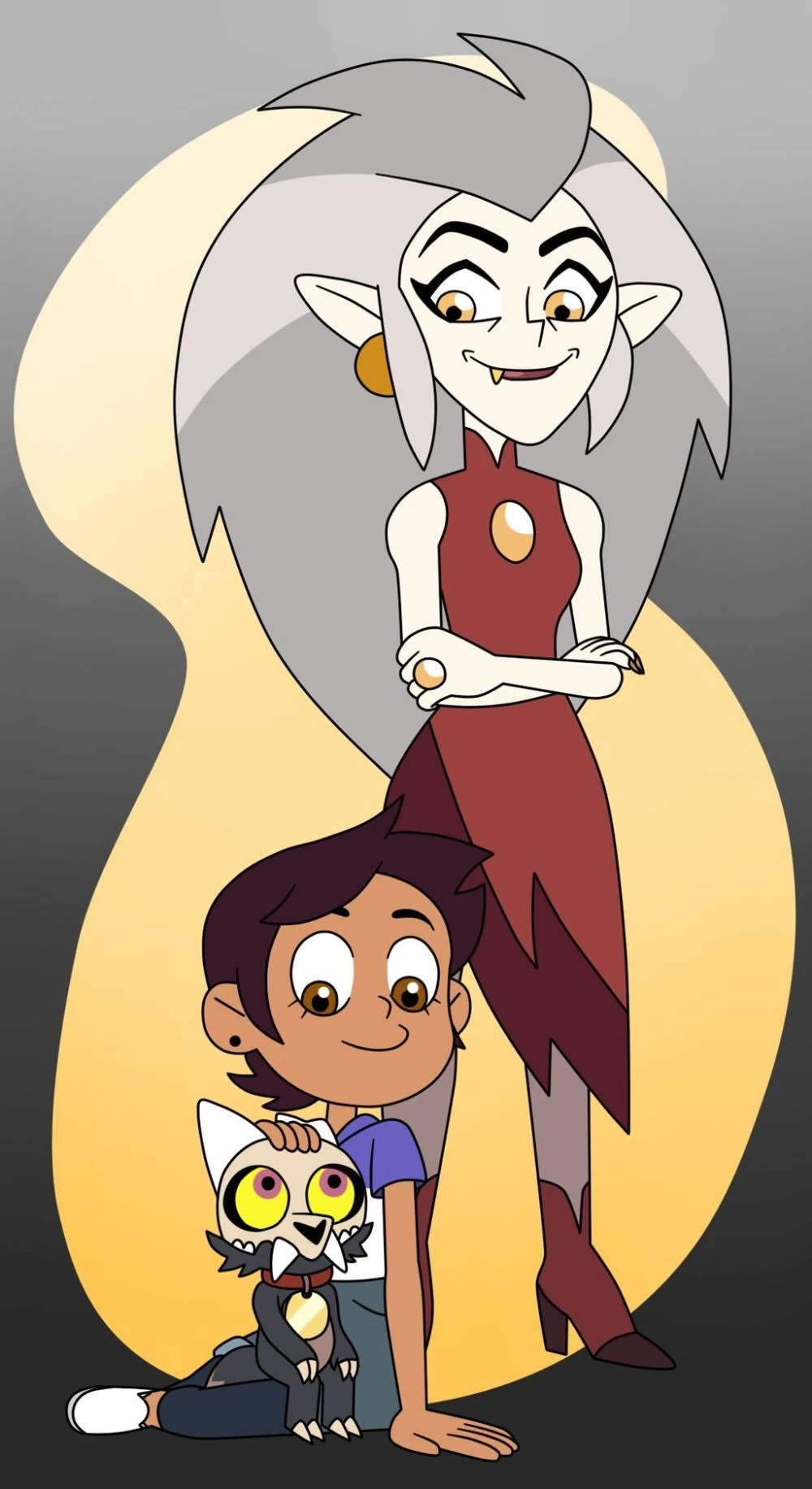 Eda Clawthorne from TOH is elderly Catra from an alt universe and no ...