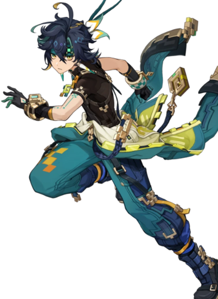 Why does kinich look like tightnari's long lost model dawg T_T | Fandom